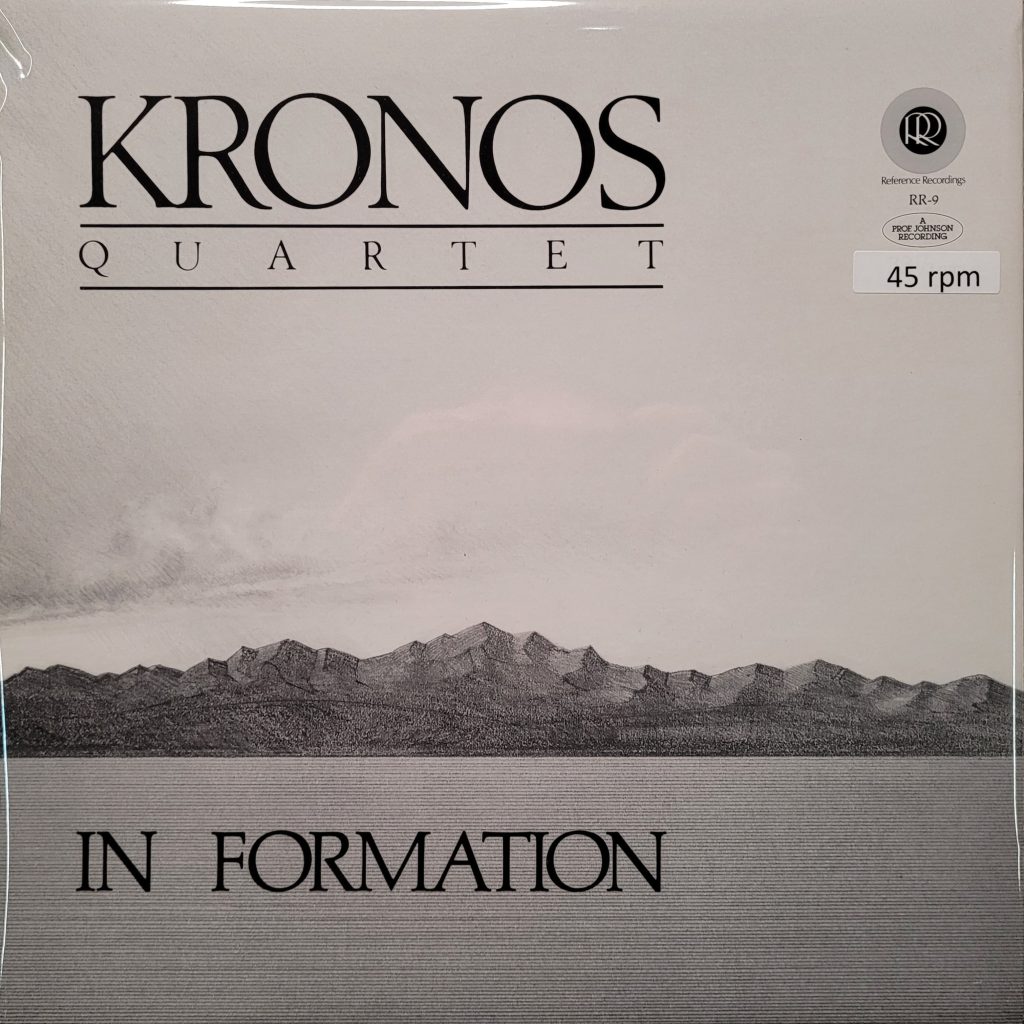 In Formation | Kronos Quartet | Reference Recordings®
